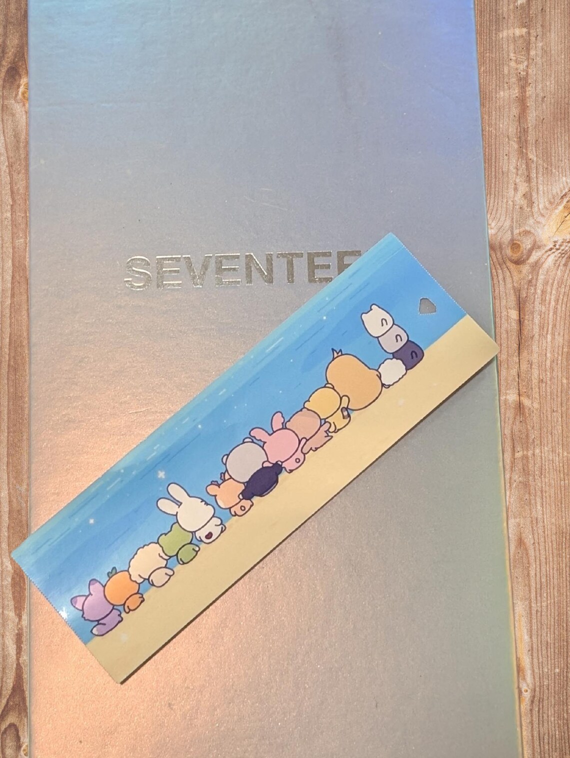 Seventeen Miniteen Bookmark| Seventeen| Miniteen| Handmadebookmarks ...