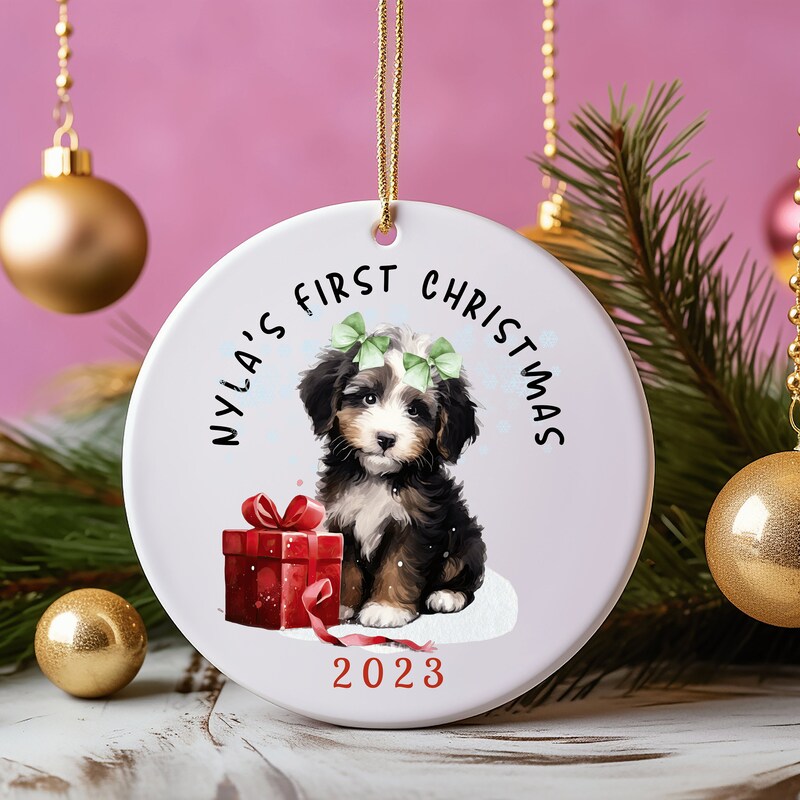 Dogs First Christmas - Etsy