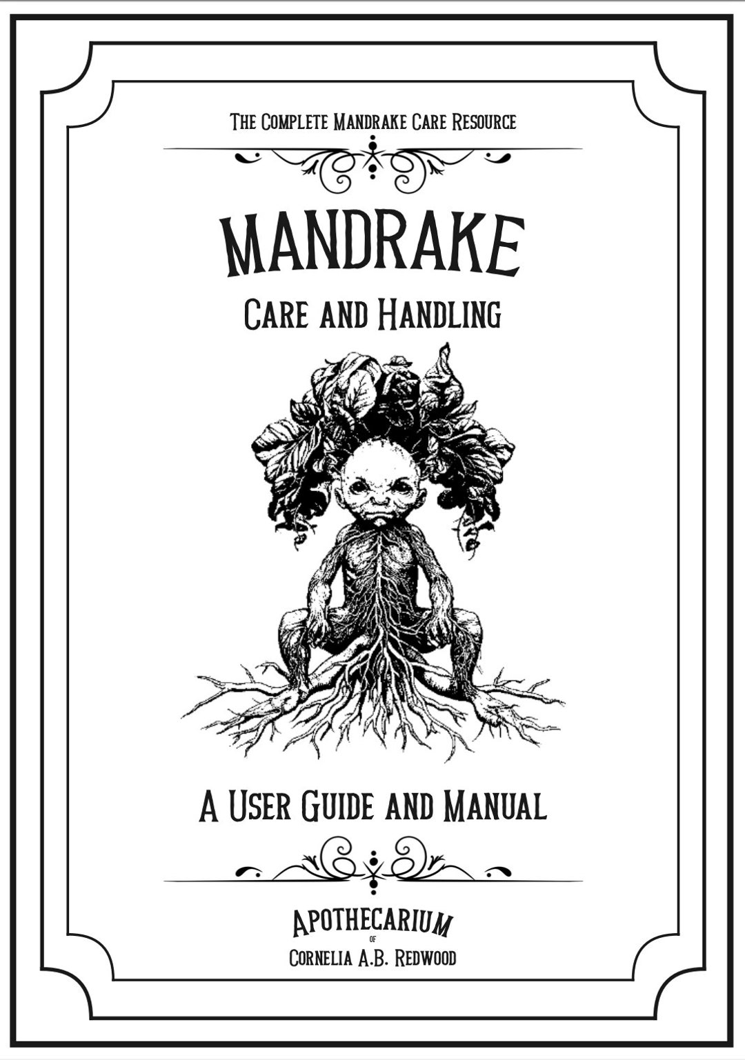 Mandrake Care and Handling: A User Guide and Manual - Etsy