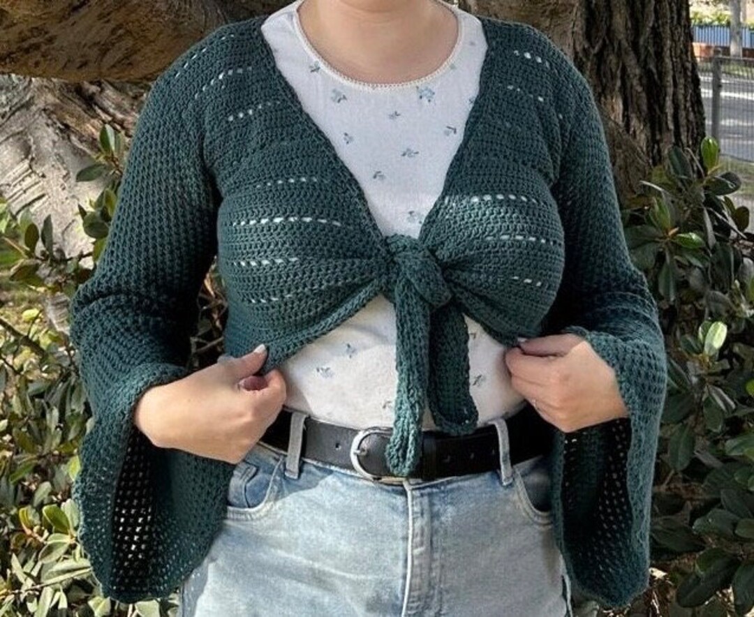 Cecelia Wrap Top Crochet Pattern - Etsy