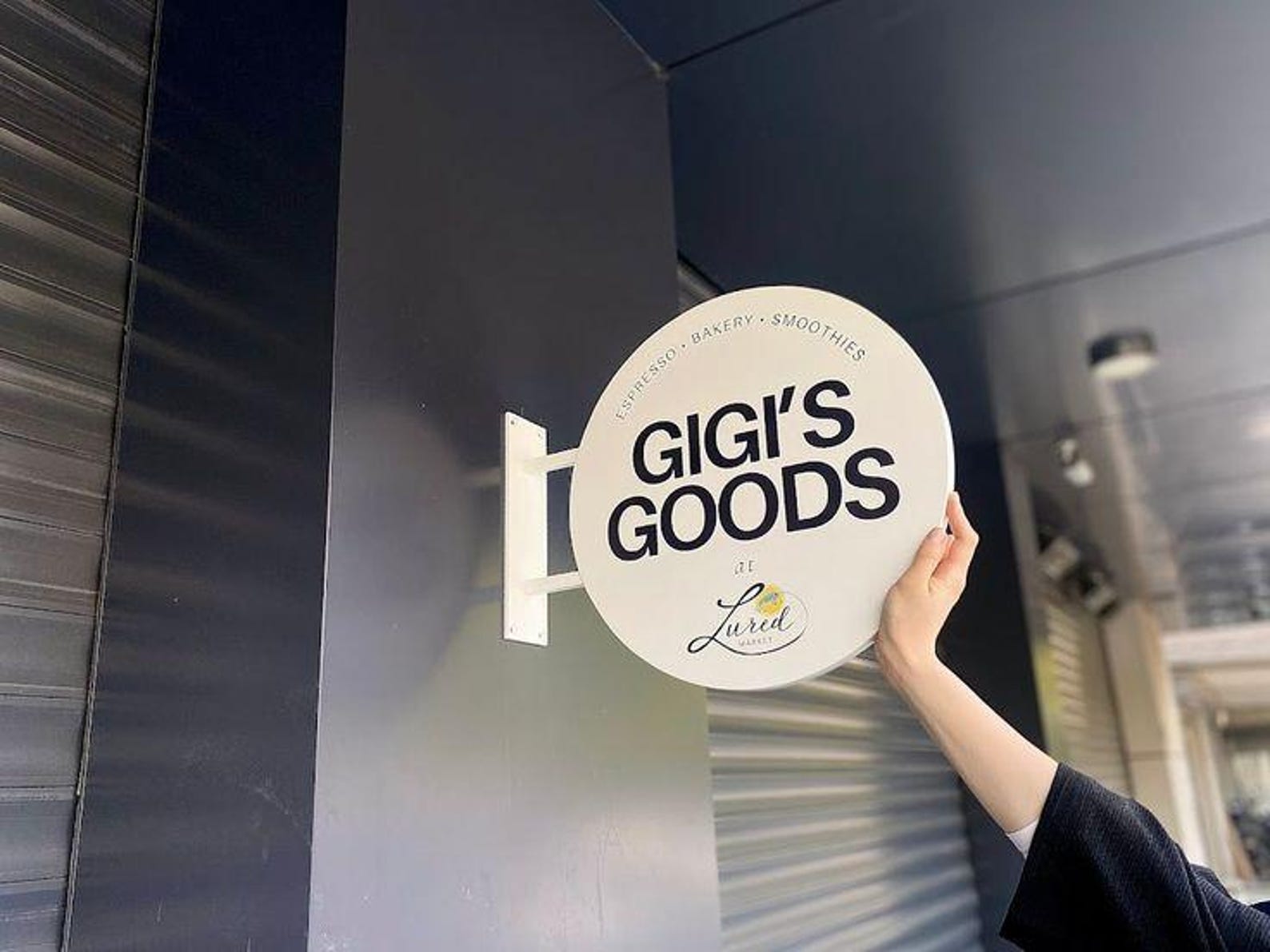 Wall Mounted Store Signcustom Aluminum Double Side Sign Logo Sign ...