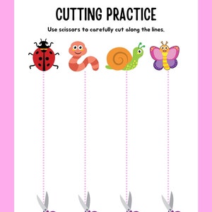 Morning Menu Preschool Printable Workbook for Girls, Abc's, Numbers ...