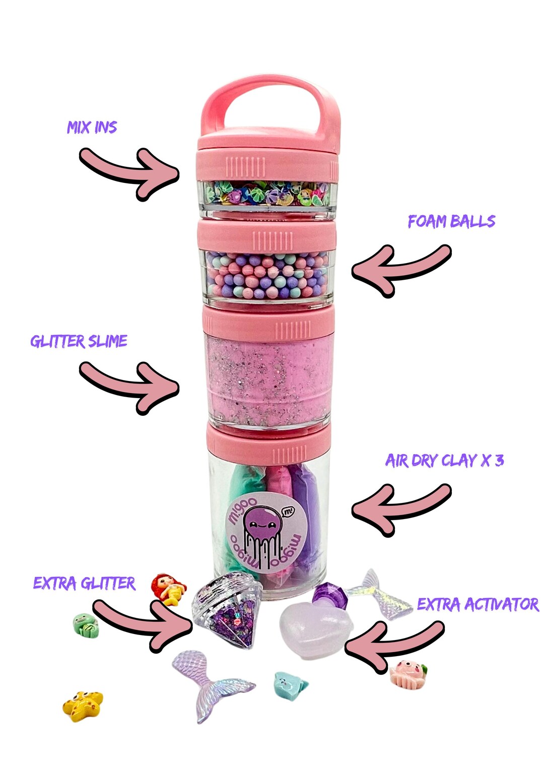 Siren Slime Stacker - Etsy