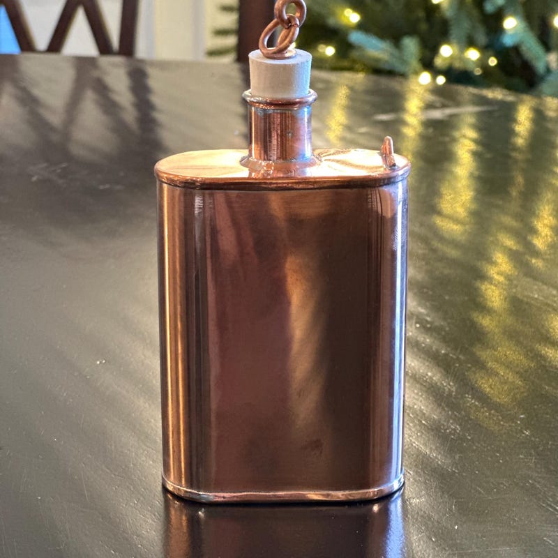 Copper Flask - Etsy