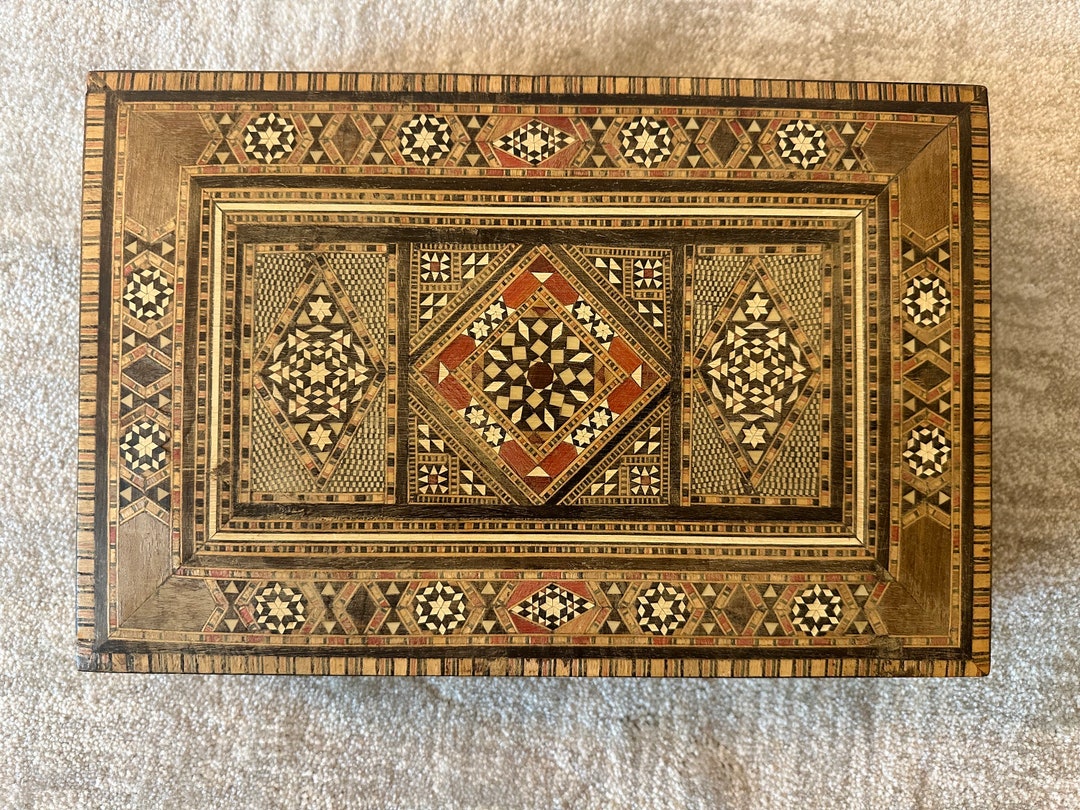 Middle Eastern Moorish-style Large Jewelry/trinket Box - Etsy
