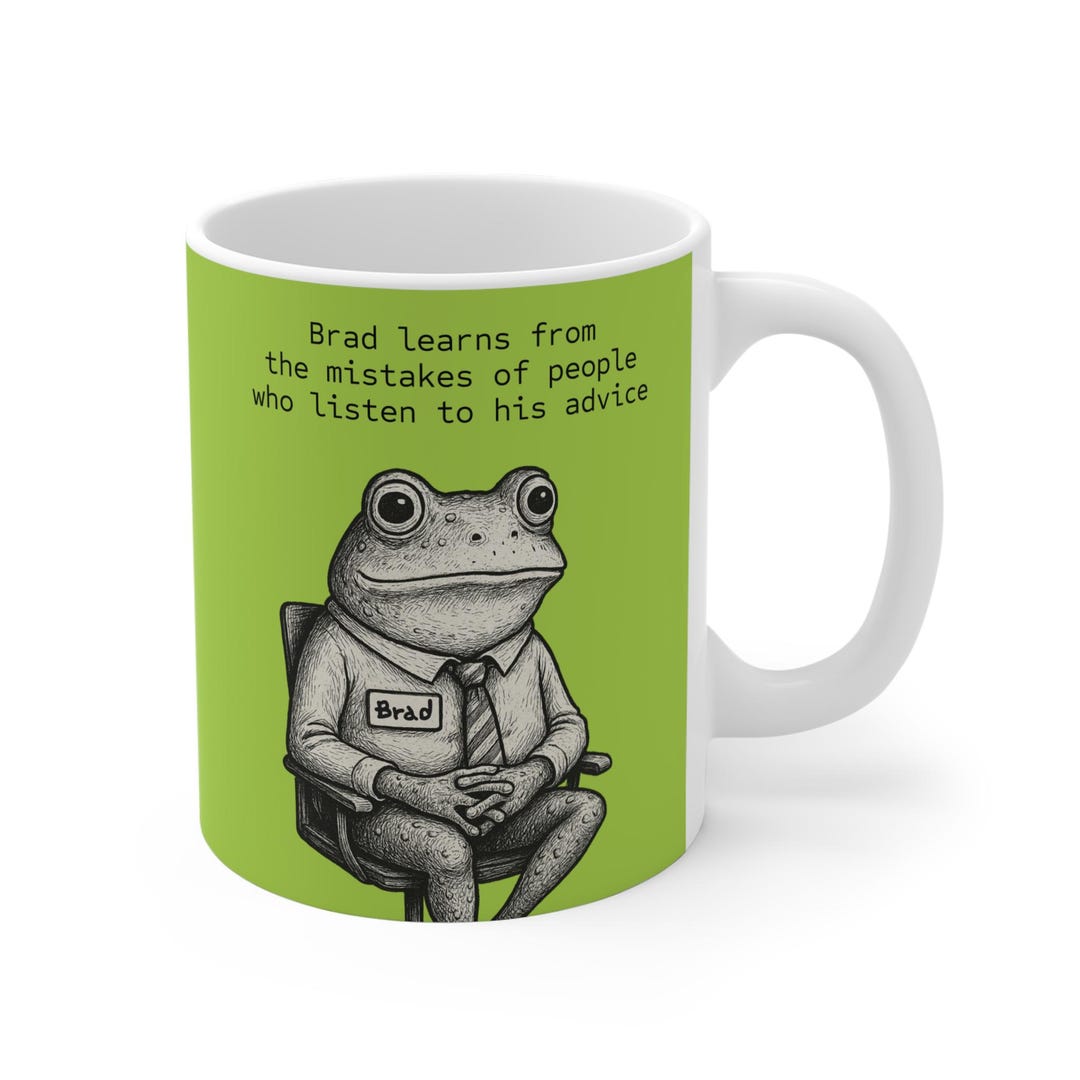 Funny Office Work Mug, Frog Gift for Boss, Funny Retirement Gift, New ...