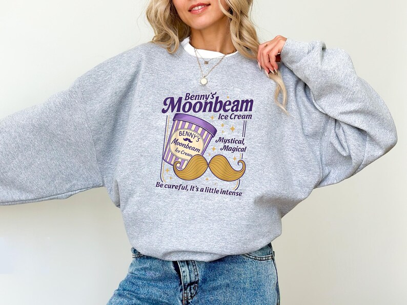 Benny’s Moonbeam Ice Cream PNG, Magical Ice Cream SVG, Retro Dessert ...