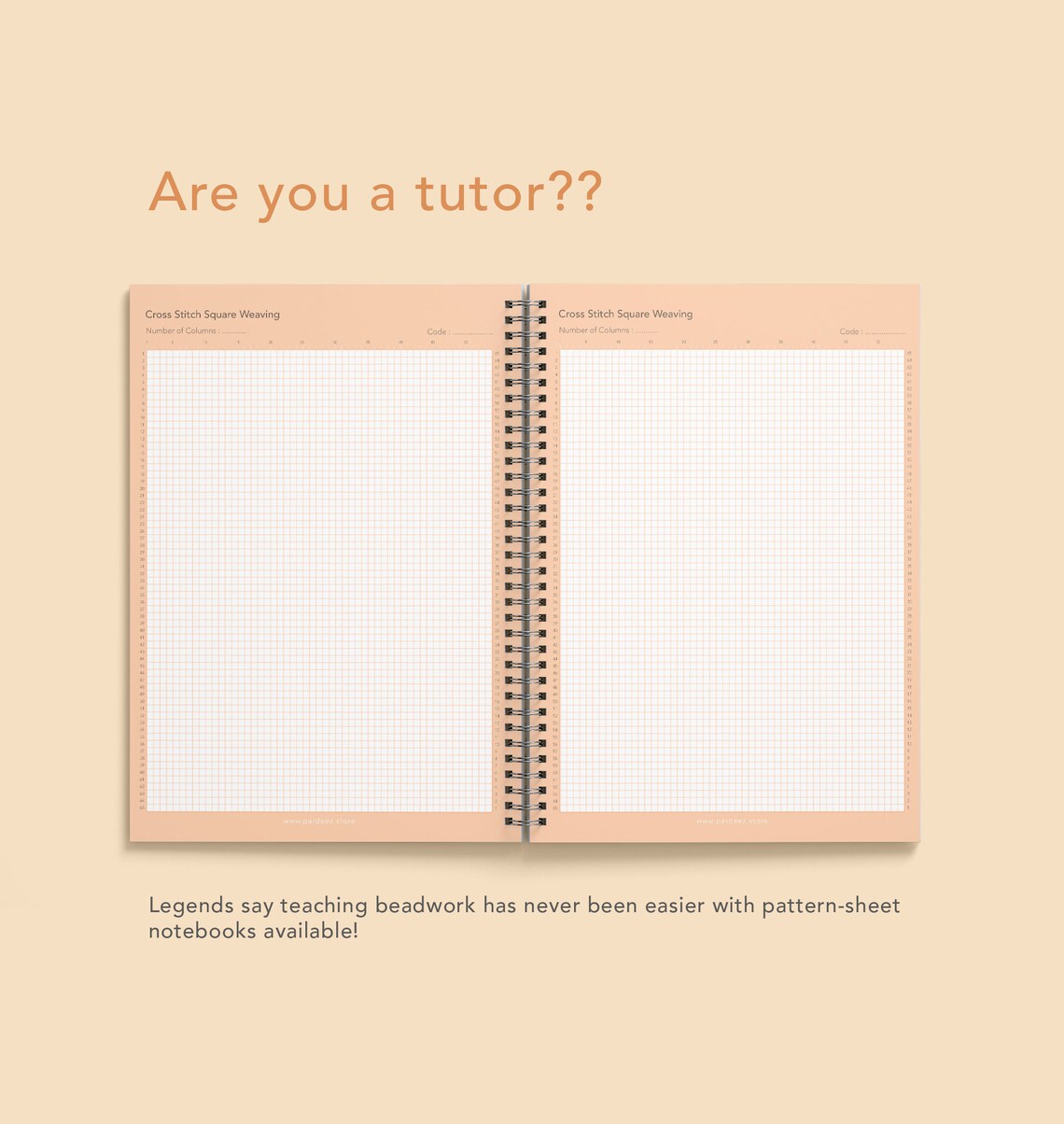 Printable Beadwork Crafting Patterns Bundle - 10 Templates for Beaded ...