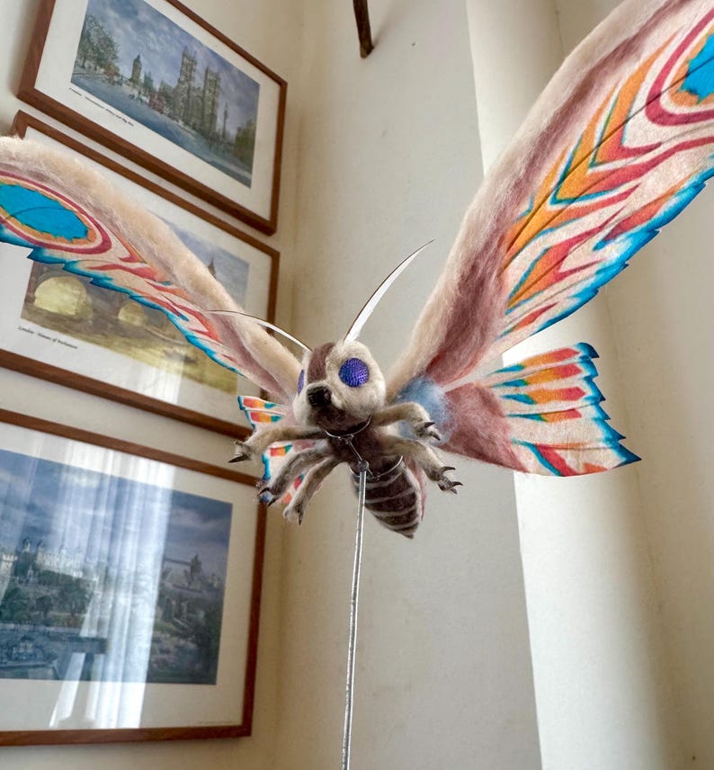 Eternal Mothra 1998 Sculpture: Rebirth of Mothra Figure - Etsy