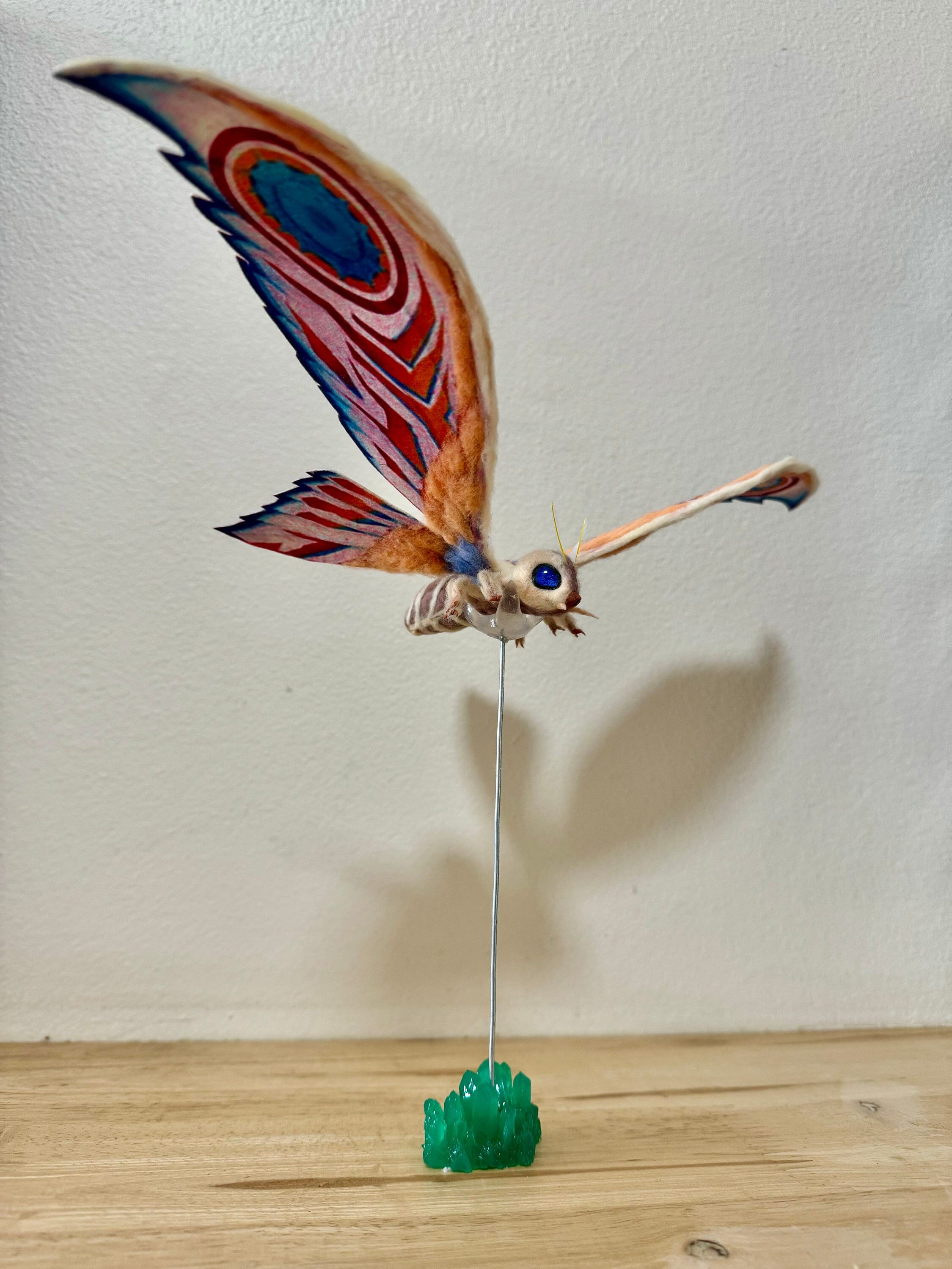 Eternal Mothra Rebirth of Mothra Figure Mothra 1998 Model Sculpture. - Etsy