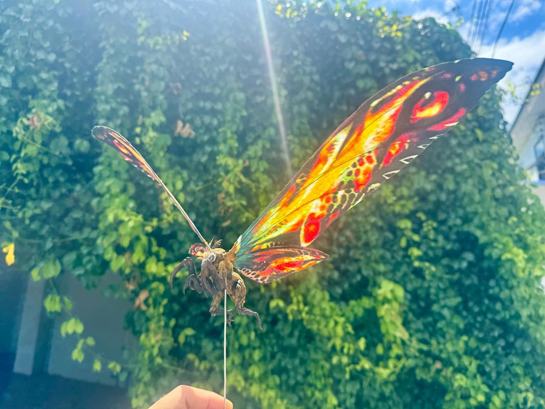 Mothra 2019 Godzilla King of the Monsters Realistic Statue. Titanus ...