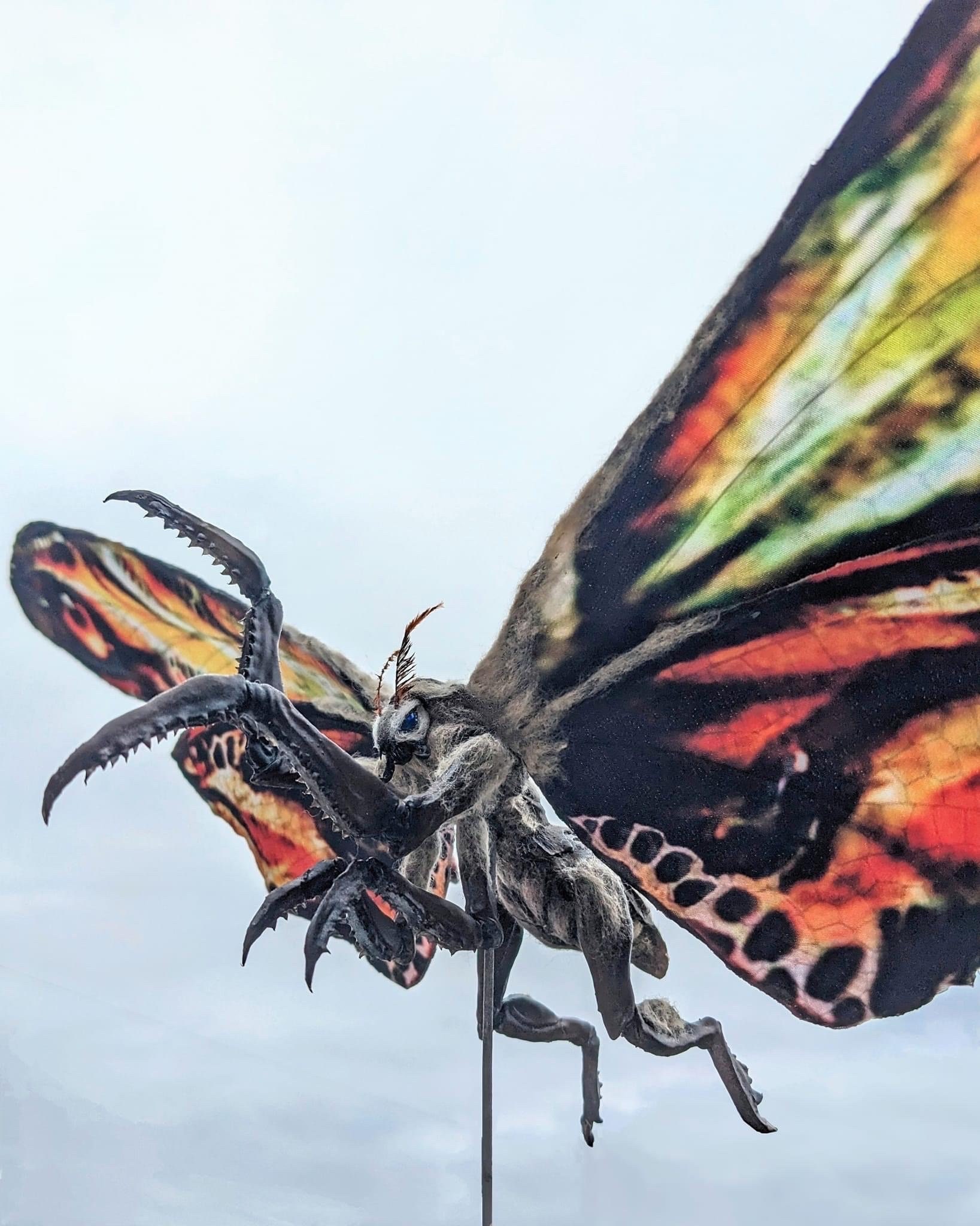 Mothra 2019 Godzilla King of the Monsters Large Realistic Statue ...