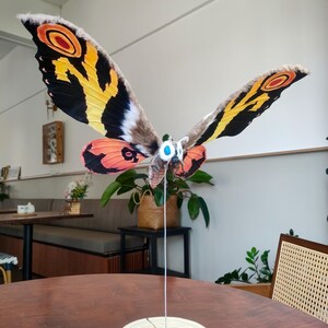 Mothra 2003 Tokyo SOS Statue: Realistic Silk Fur Sculpture - Etsy