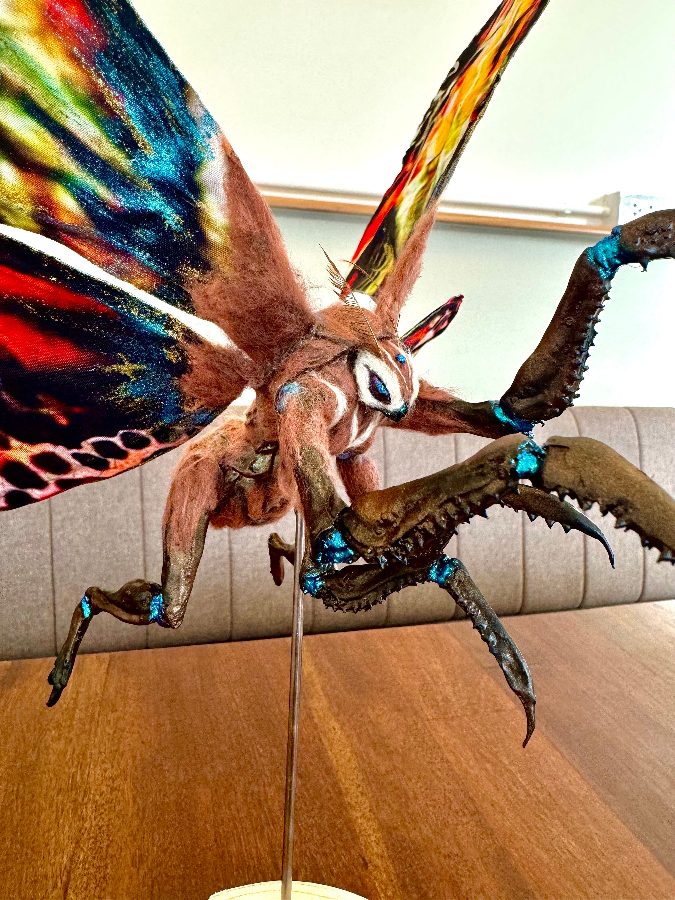 Mothra 2024 Godzilla Xkong the New Empire Realistic Statue. Titanus ...