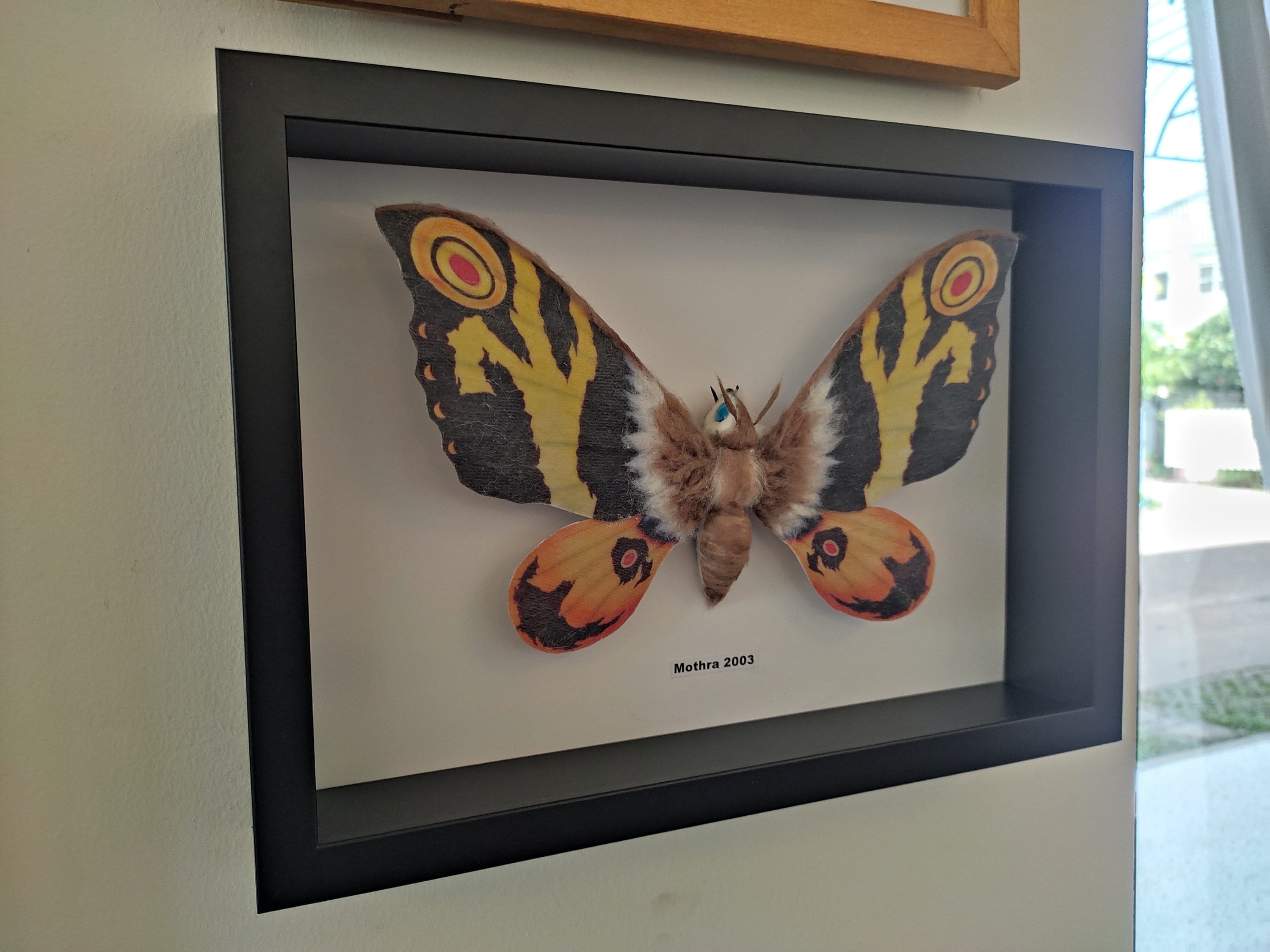 Mothra Kaiju Taxidermy Crafts Mothra 2003 Tokyo SOS in Frame. - Etsy