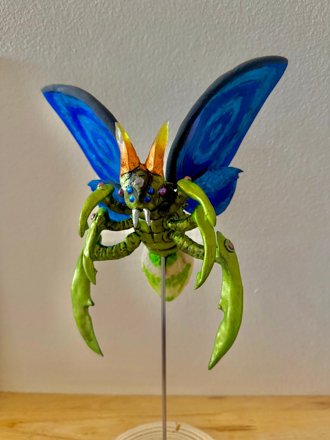 Perfectly Ultimate Great Moth Figure. Yugioh Monsters Statue - Etsy