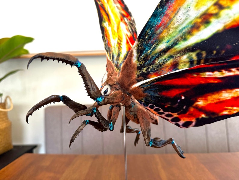 Mothra 2024 Godzilla Xkong the New Empire Realistic Statue. Titanus ...
