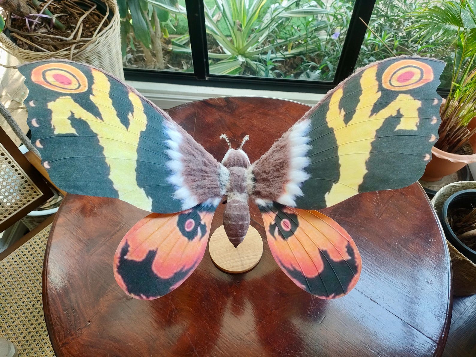 Mothra 2003 Tokyo SOS Statue. 70cm Wingspan. Realistic Mothra With ...