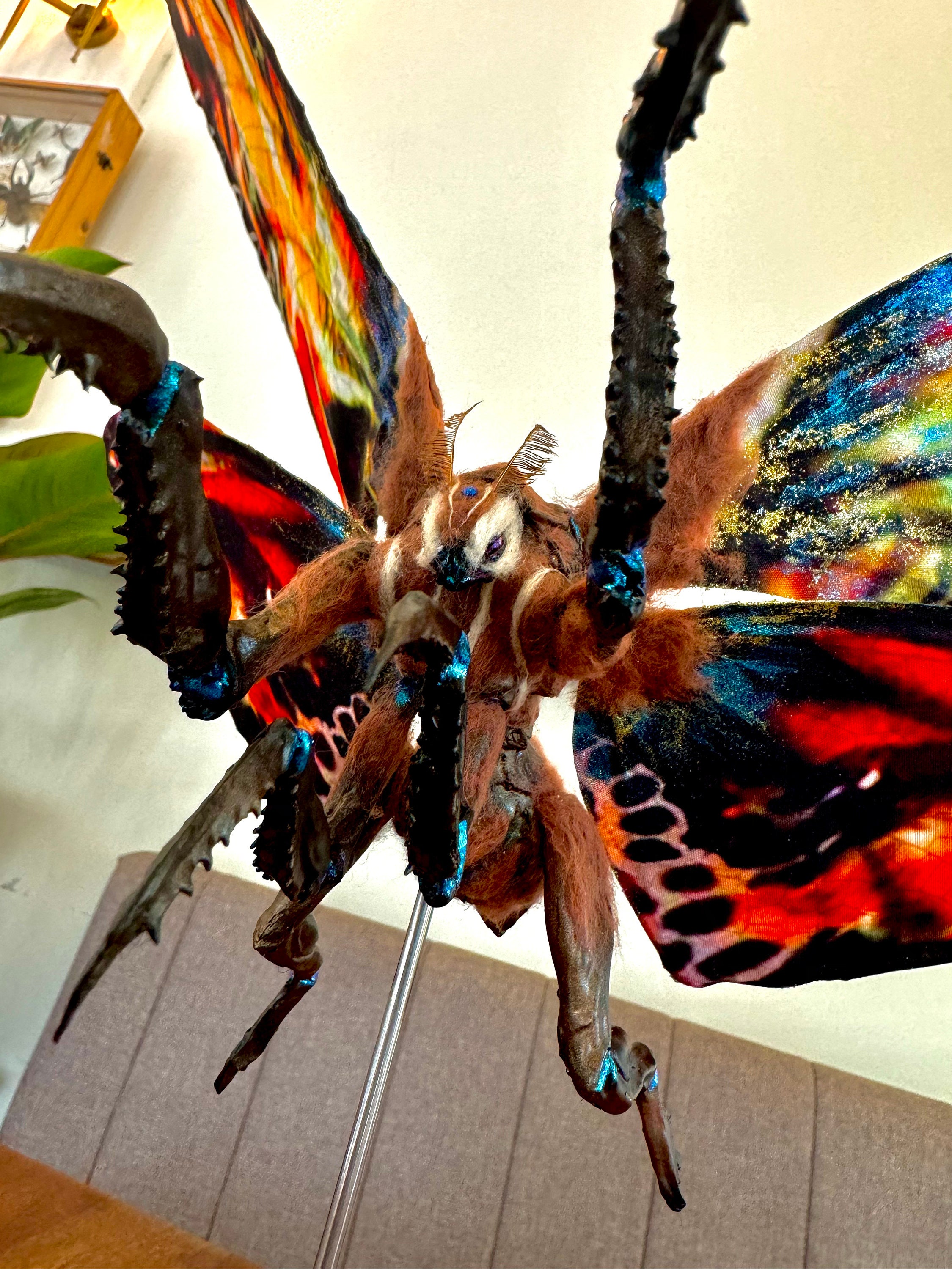 Mothra 2024 Godzilla Xkong the New Empire Realistic Statue. Titanus ...