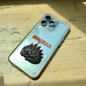Godzilla Evolved Sleeping iPhone 8 - 15 Case Godzilla Sculpture Case ...
