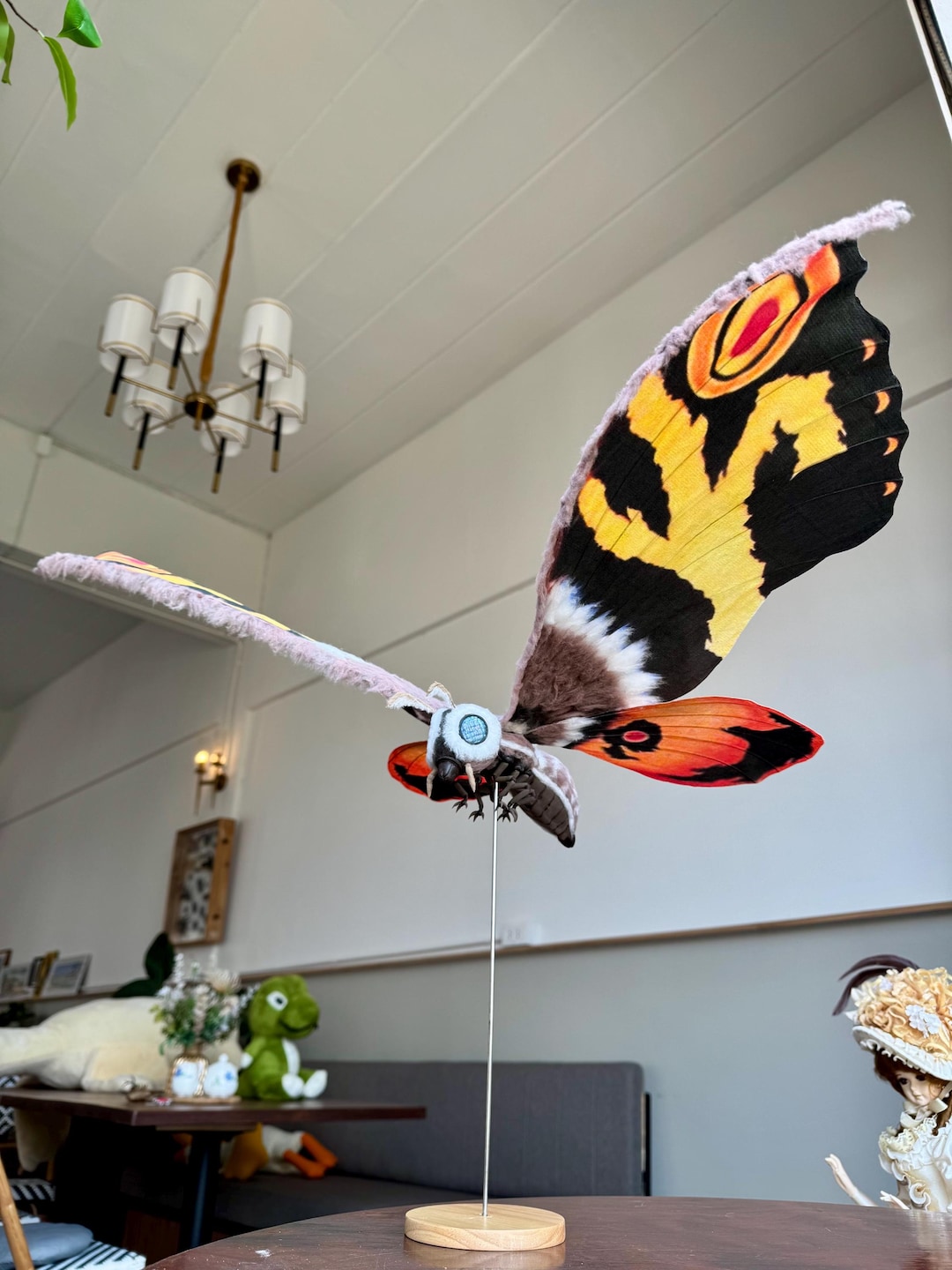 Mothra 2003 Tokyo SOS Statue. Large Size 90cm Realistic Mothra With ...
