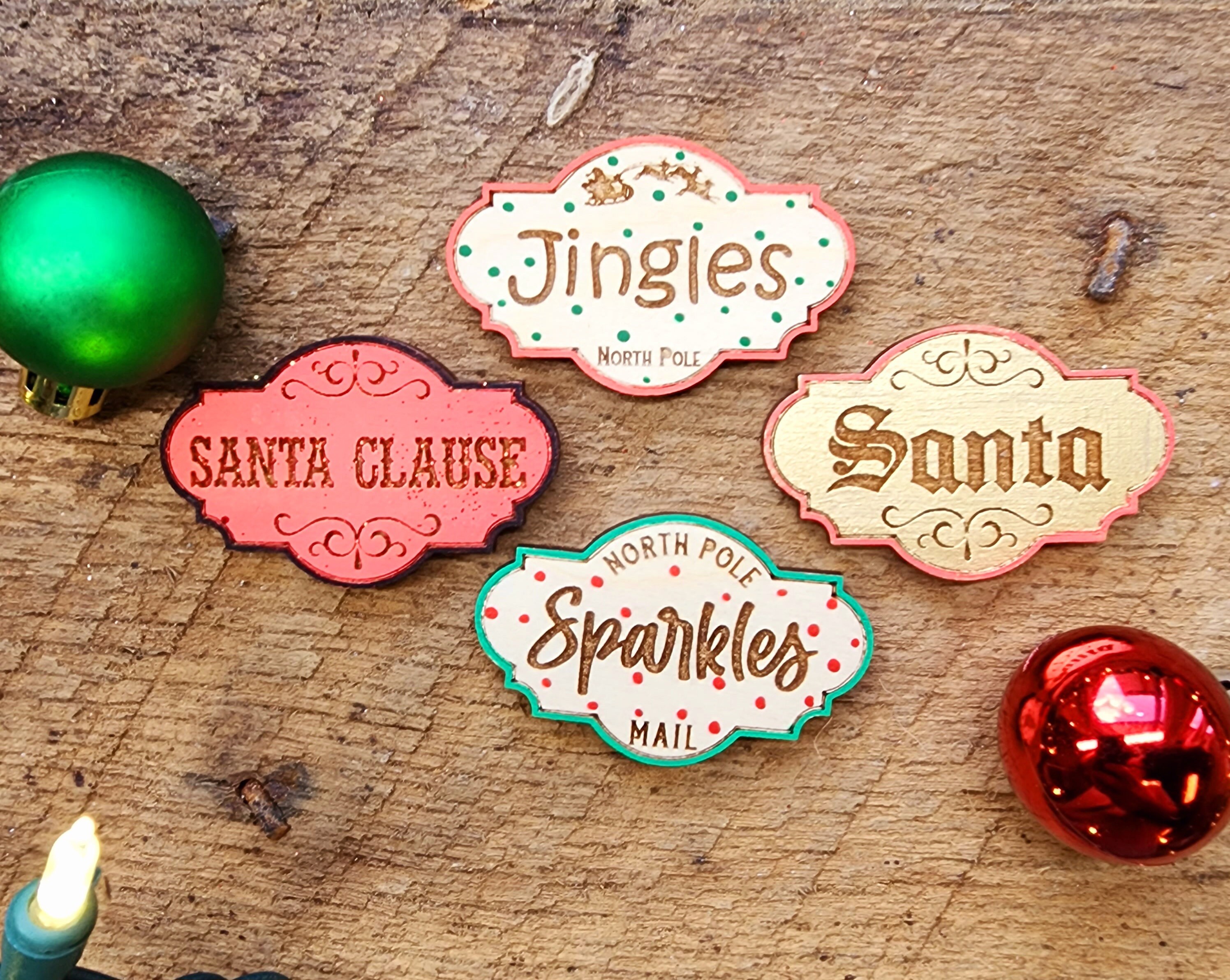 Elf Message Board Set Laser Cut File/pdf, Svg, Dxf/personalized Elf ...