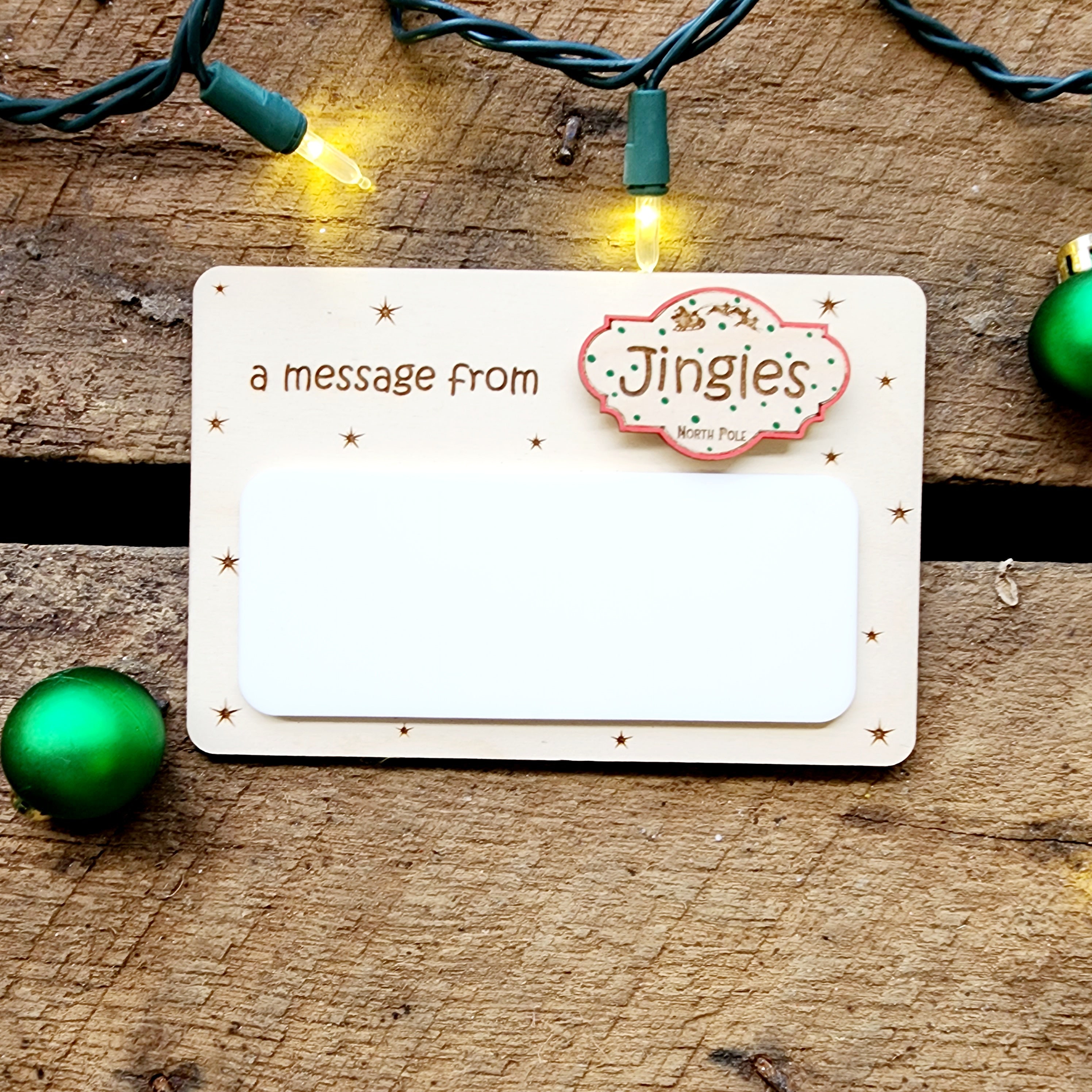Elf Message Board Set Laser Cut File/pdf, Svg, Dxf/personalized Elf ...