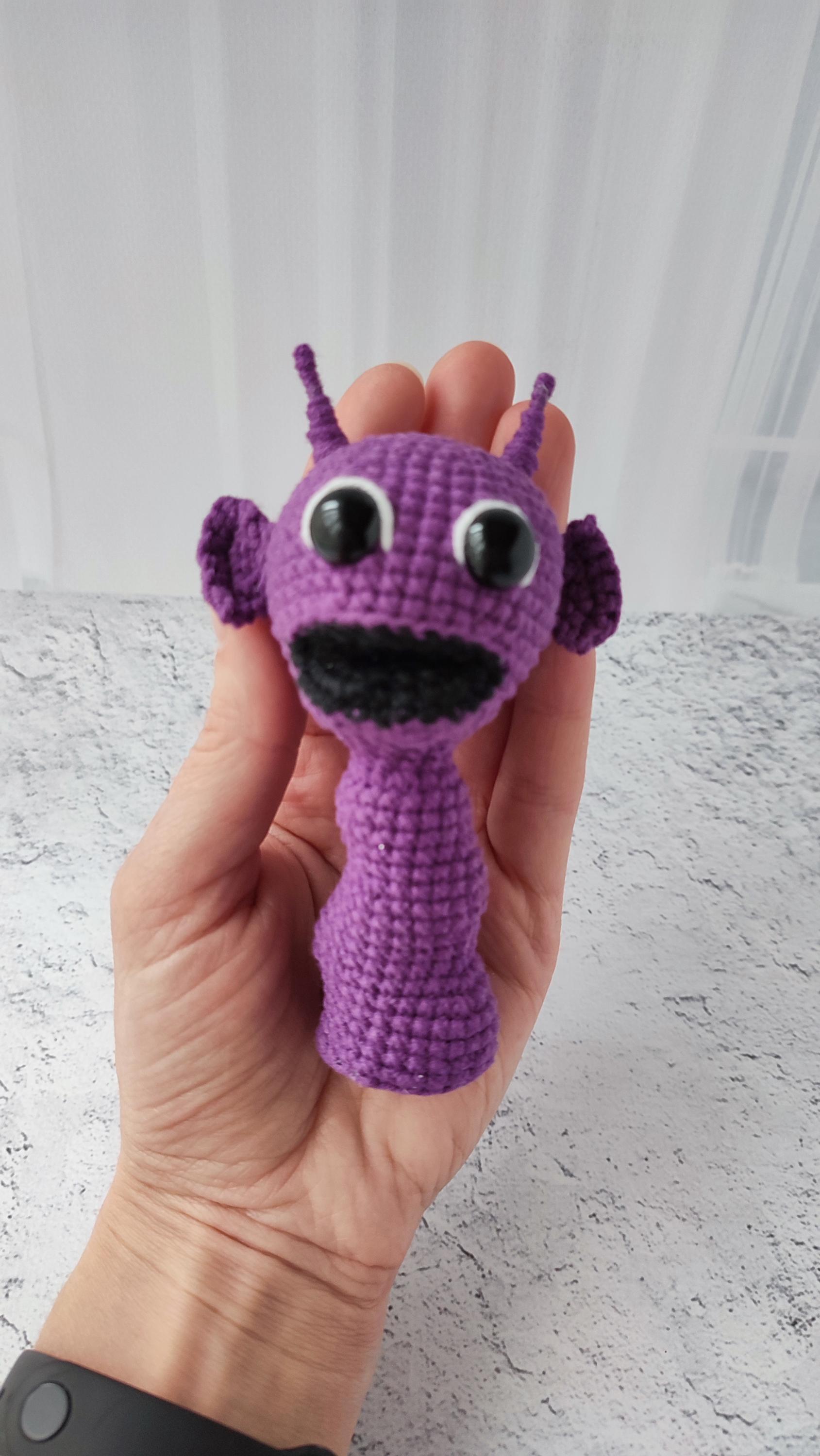 Purple Phase 3 Sprunki, Sprunki, Crochet Toy, Sprunki Toy - Etsy