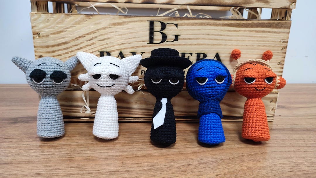 Sprunki, Crochet Toy, Sprunki Toy - Etsy