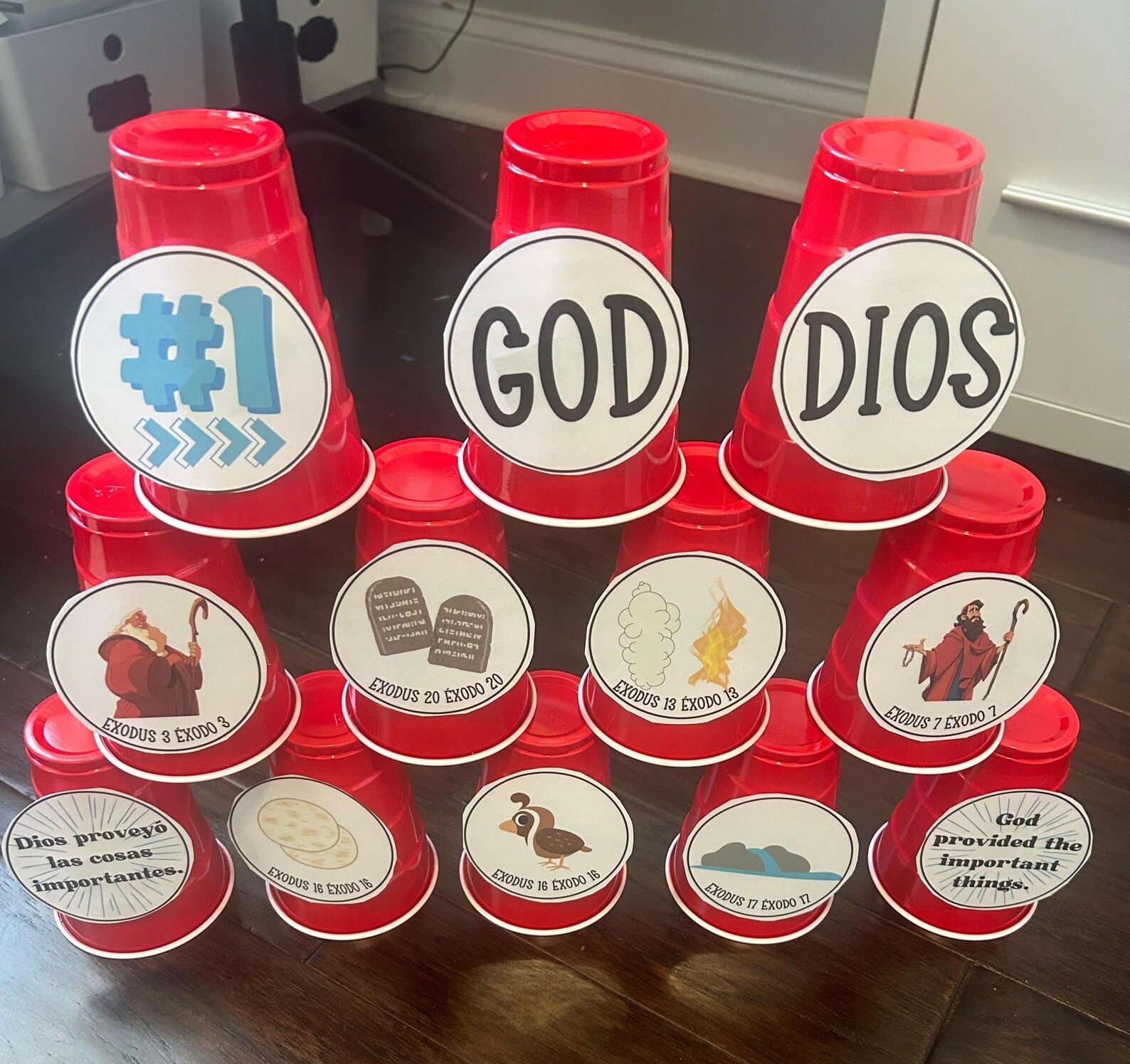 Exodus Bilingual Lesson Bundle, Moses & the Israelites, Lesson, Visual ...