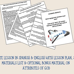 Exodus Bilingual Lesson Bundle, Moses & the Israelites, Lesson, Visual ...