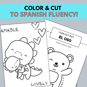 Spanish Prek + K Bundle, Over 145 Pages, Bilingual Worksheets for Ages ...