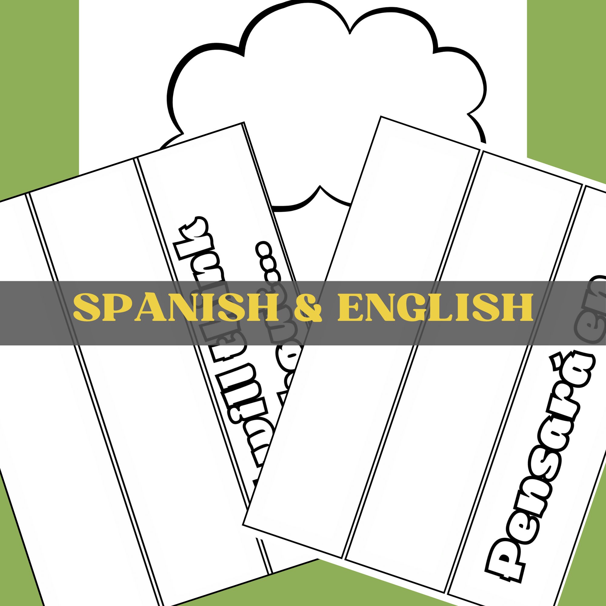BILINGUAL Philippians 4:8 Crafts Bundle, Christian Growth Mindset ...
