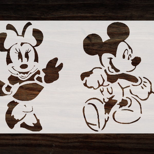Minnie Mouse Stencil for Painting - Etsy