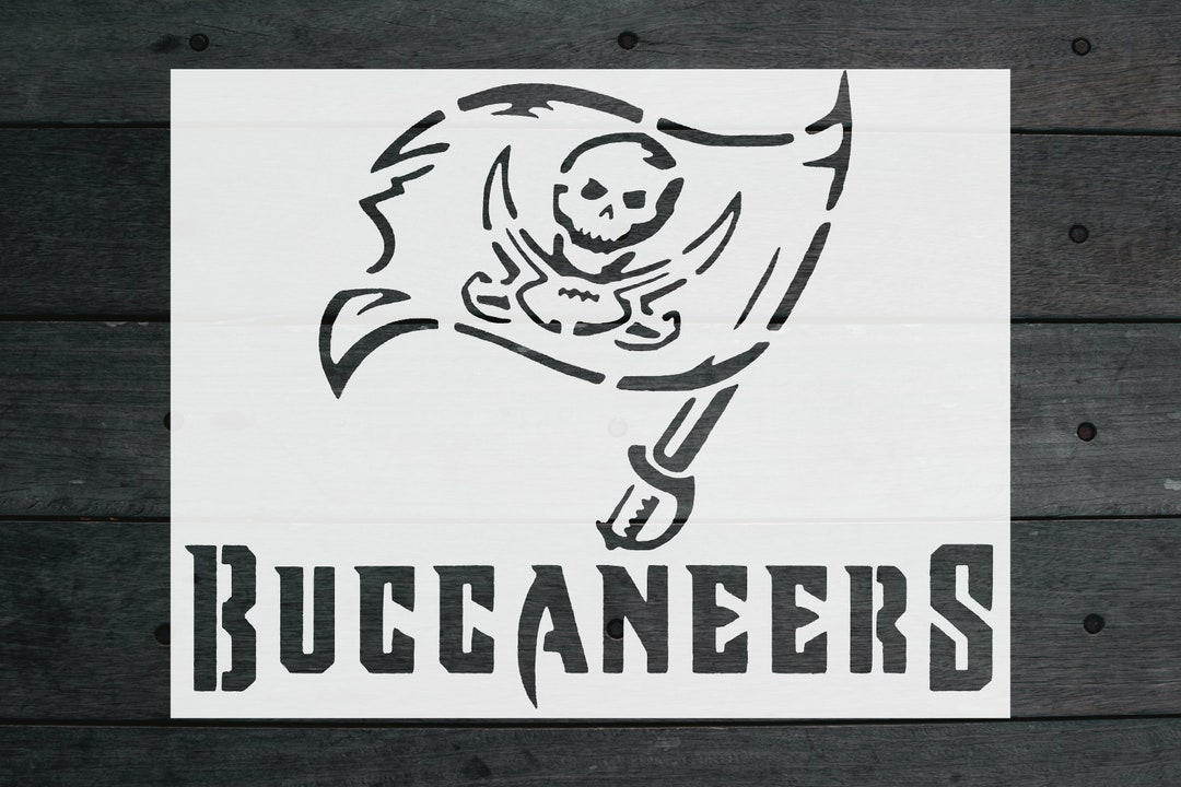 TP Bay Buccaneers Stencil Artistic Versatile DIY Art Supplies Dynamic ...