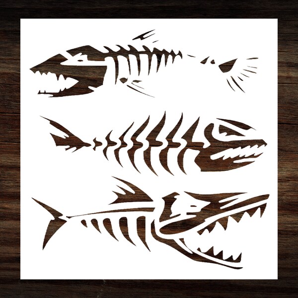 Fish Stencil - Etsy