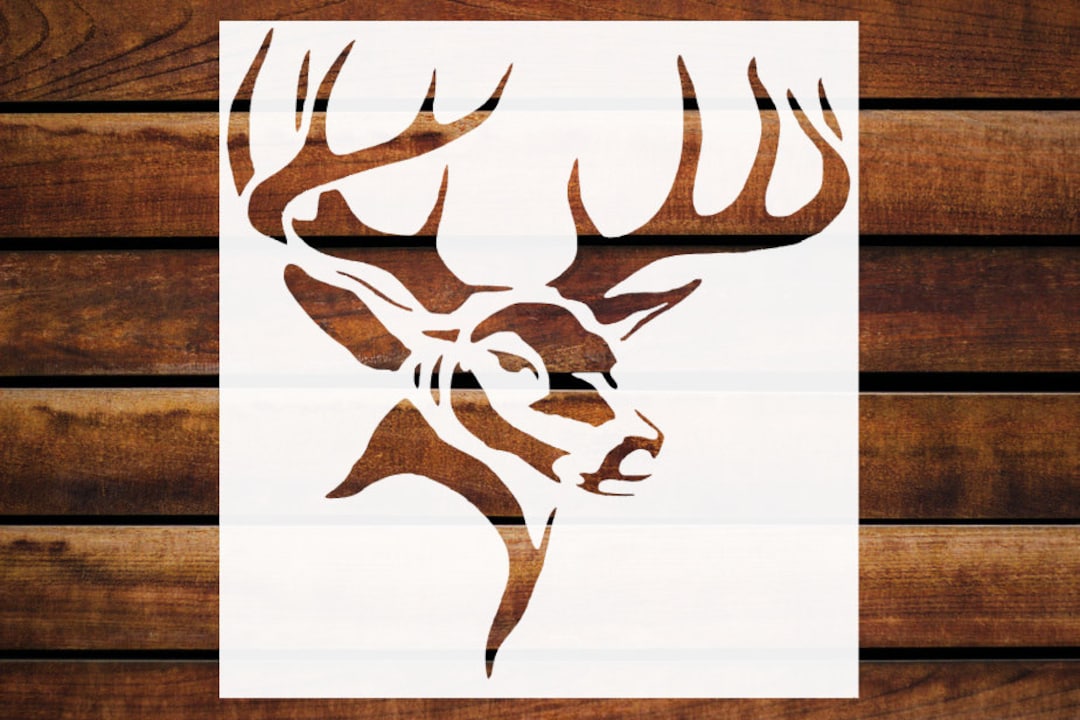 Deer Hunting Stencil Kit Creative Scrapbooking & Airbrush Painting ...