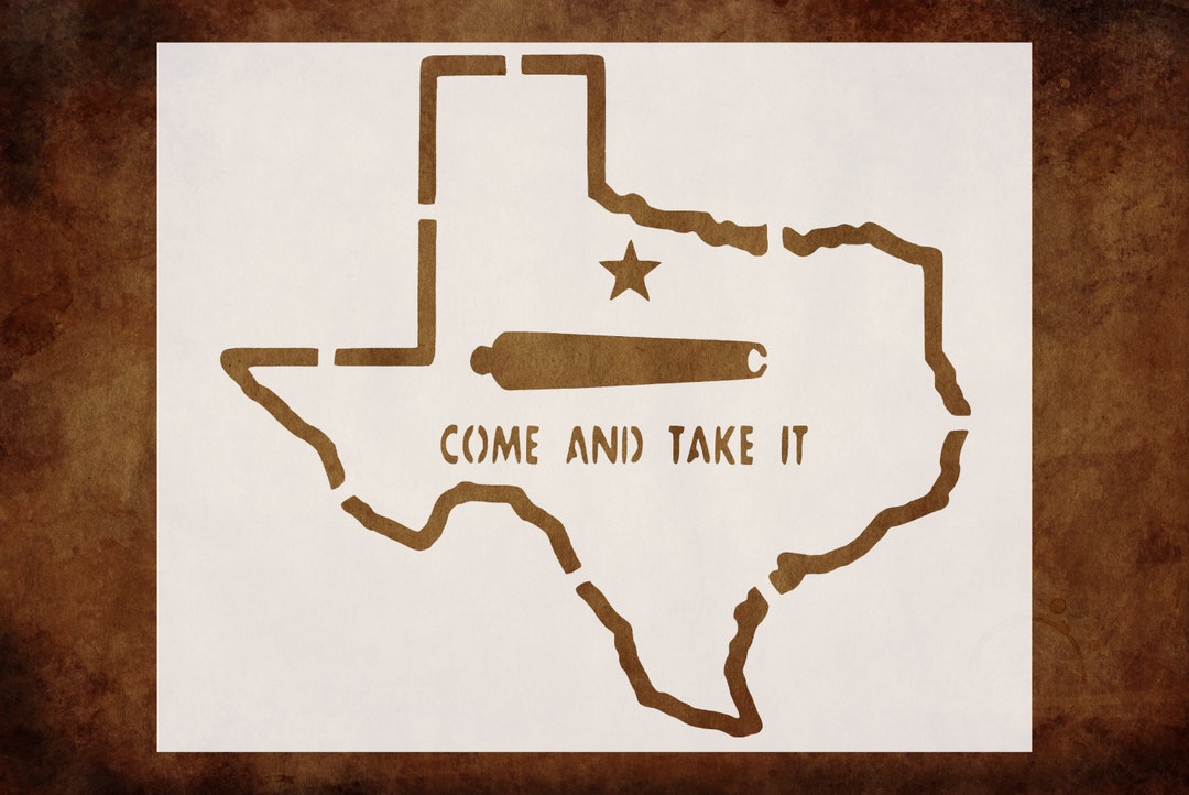 Texas-inspired Custom Stencil Reusable Arts and Crafts Tool for Walls ...