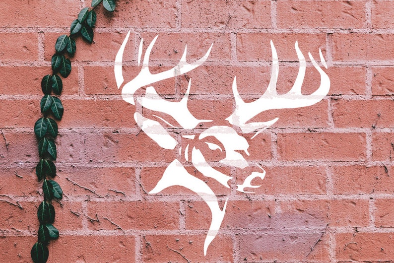Deer Hunting Stencil Kit Creative Scrapbooking & Airbrush Painting ...