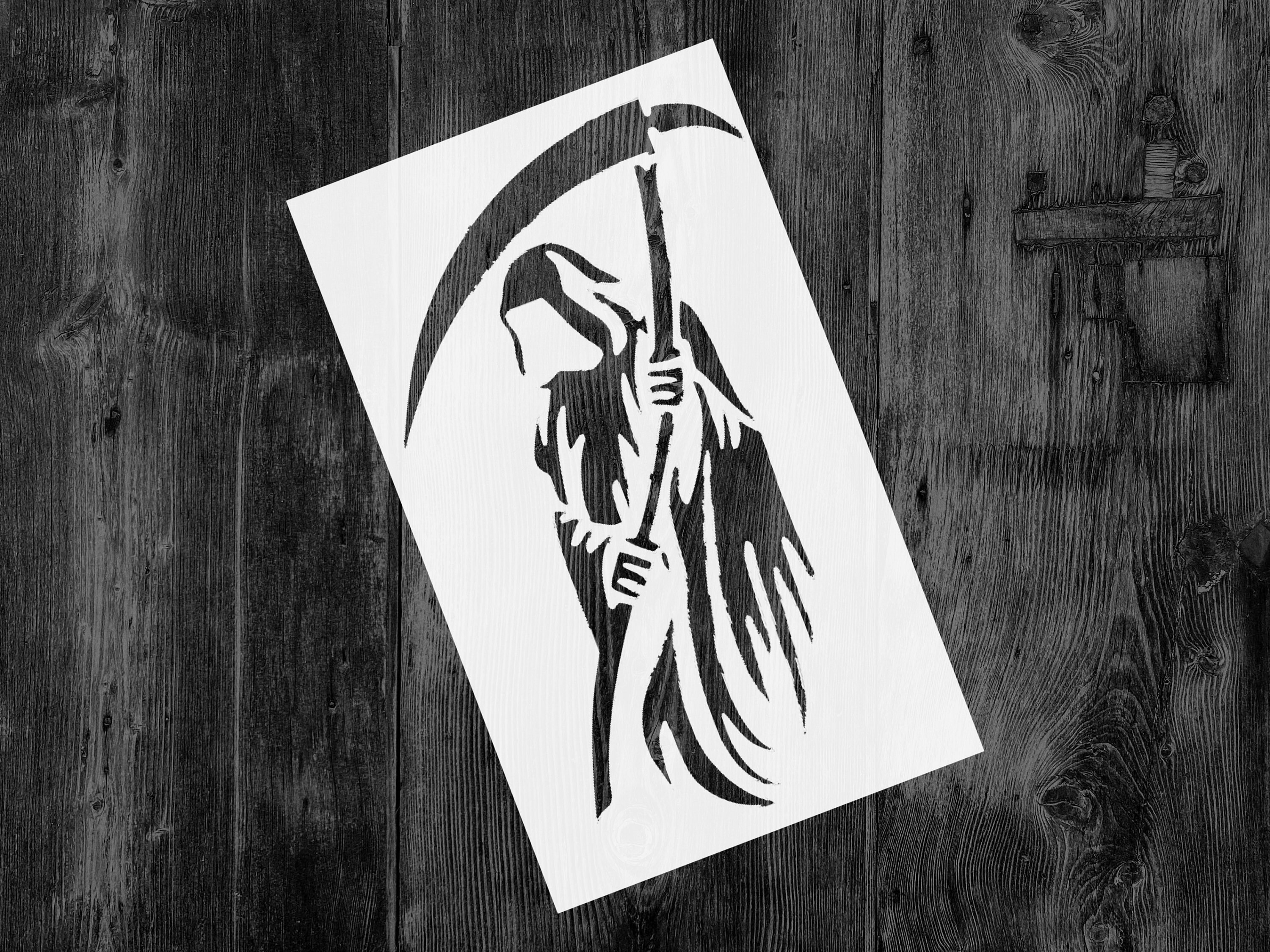 Airbrush Art Grim Reaper