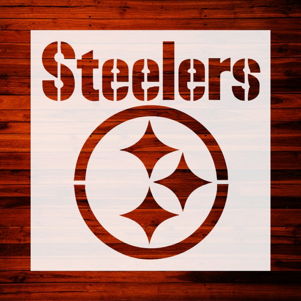Reusable Steelers Stencil - Etsy