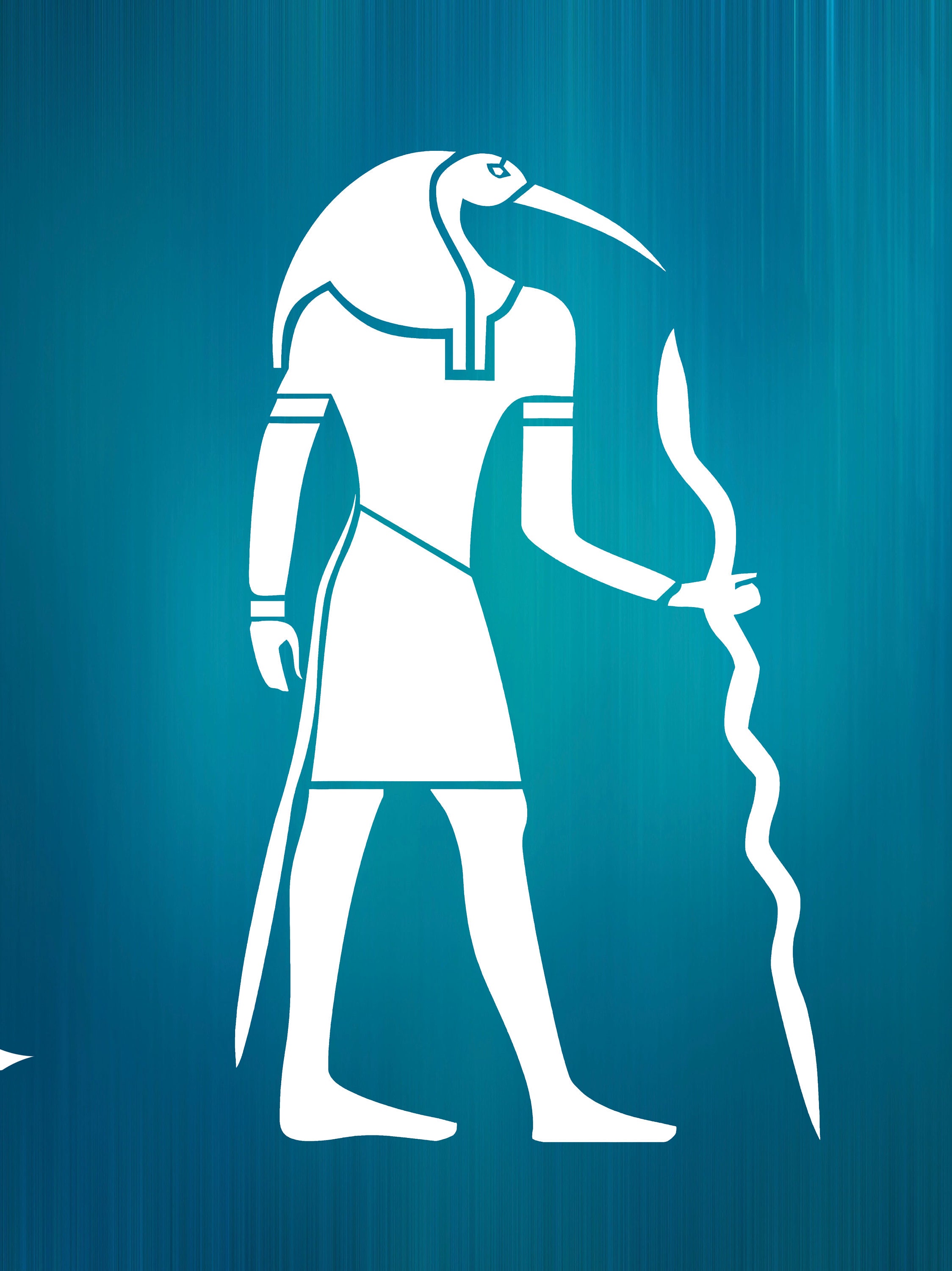 Egyptian God Stencil for Creative Crafts Thoth Stencil Reusable ...