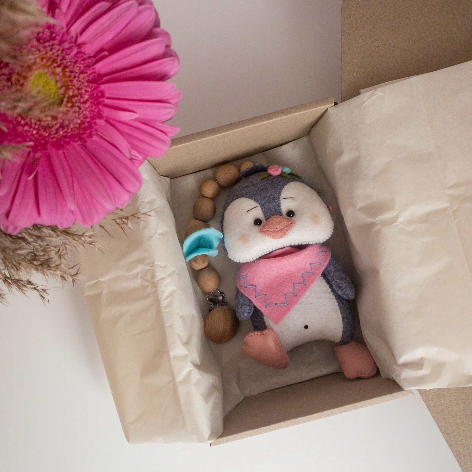 Penguin Stroller Mobile, Penguin Stroller Toy, Stroller Lanyard, Pram ...