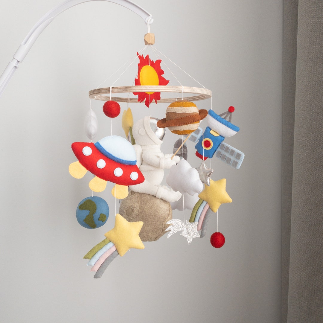 Space Baby Mobile, Planets Mobile, Baby Mobile Neutral, Baby Mobile ...