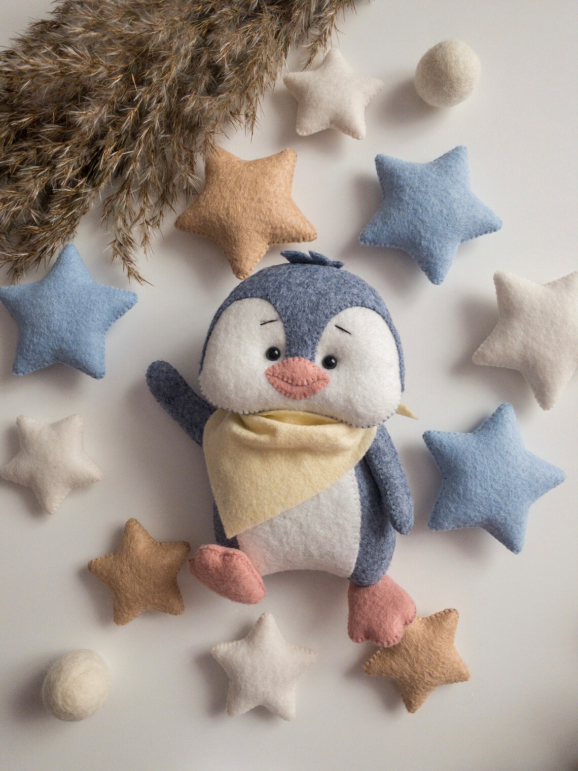 Penguin Stroller Mobile, Penguin Stroller Toy, Stroller Lanyard, Pram ...