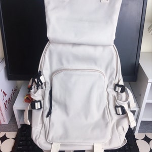 Canvas School Backpack: Vintage Travel Rucksack, Laptop Bag - Etsy
