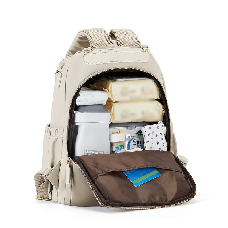 Diaper Bag Backpack Mom, Travel Essentials Diaper Bag, Women Diaper ...