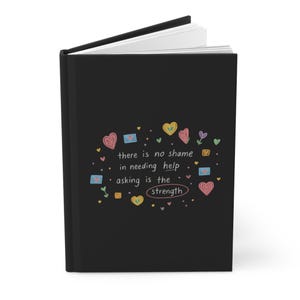 Empowering Hardcover Journal - Mental Health, Self-care, Inspirational ...