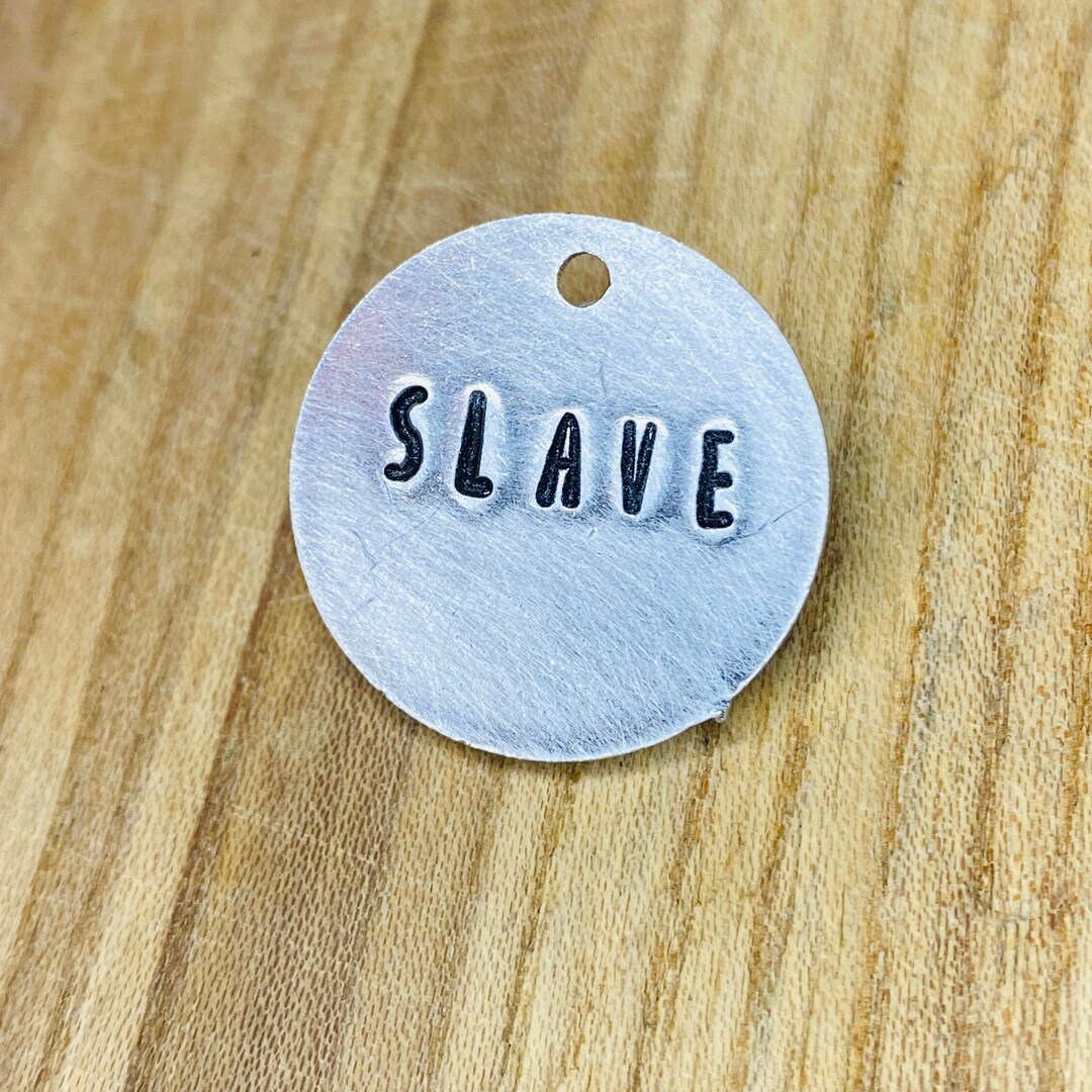 Slave Dog Tag - Etsy UK