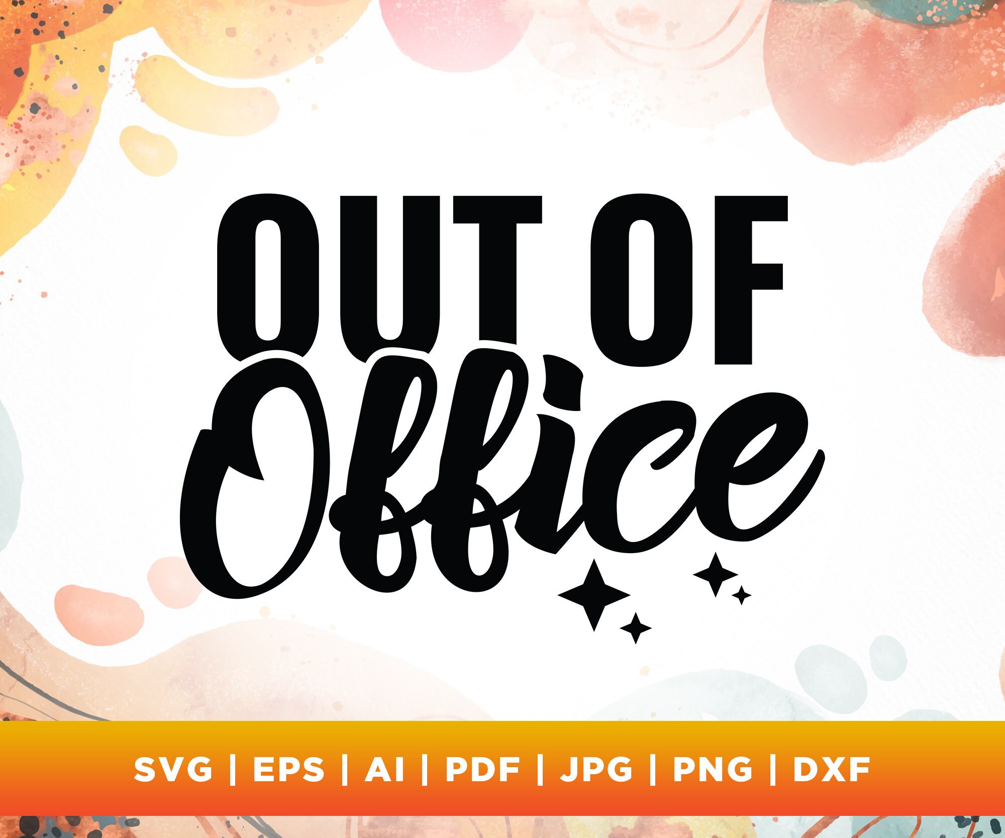 Out of Office SVG, Cricut, Png, Svg, Vector File, Sublimation, Vacation ...